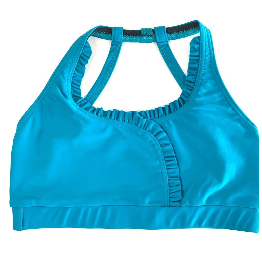 Honeycut TAQ105 Frilly Top - Marine - Closeout — DanceWear Corner